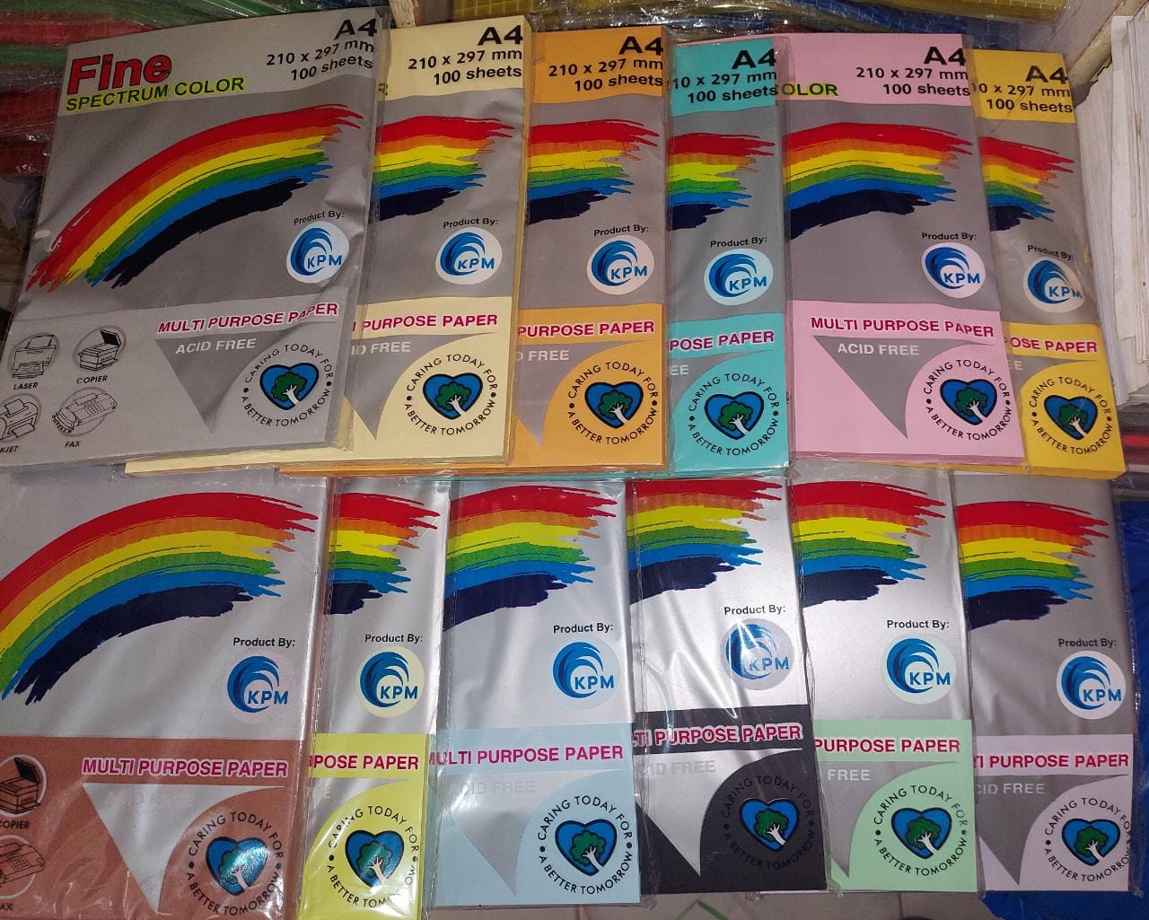 Light Color Paper 100Sheets A-4 Size. – Mukhtar Traders